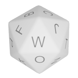 Letter 3D Dice | dddice